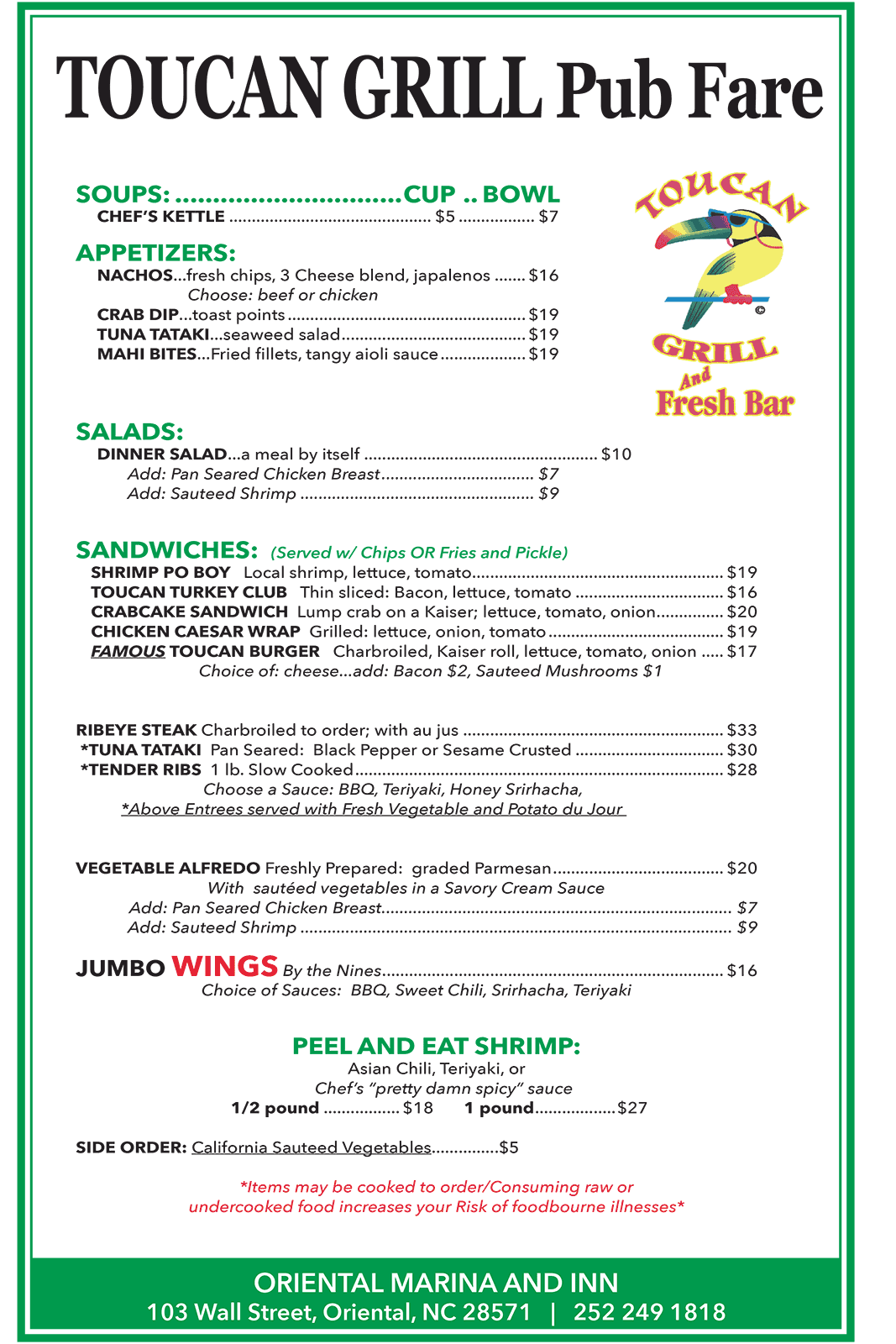 Toucan Grill and Fresh Bar